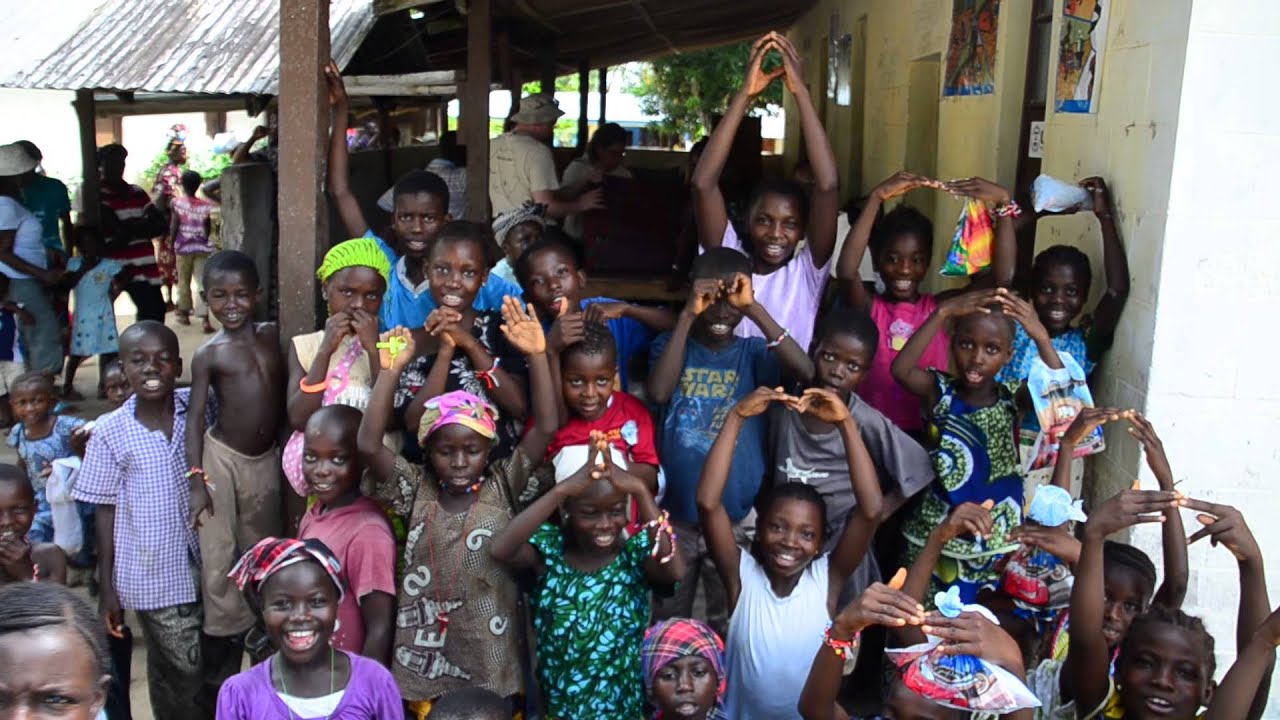 African Children shouting out Ohio State Buckeyes Beat Michigan - YouTube