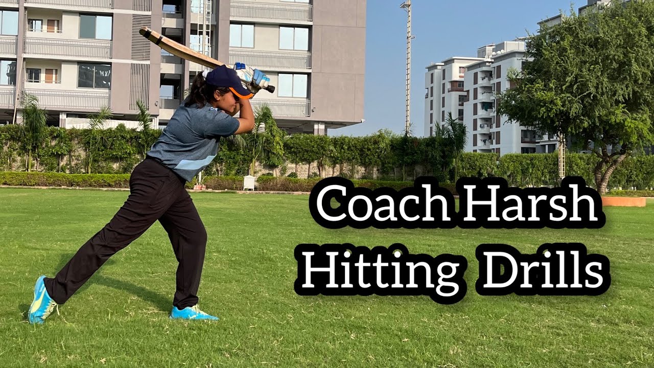 || Coach Harsh || Basics to Advance || Hitting Drills in Cricket ...