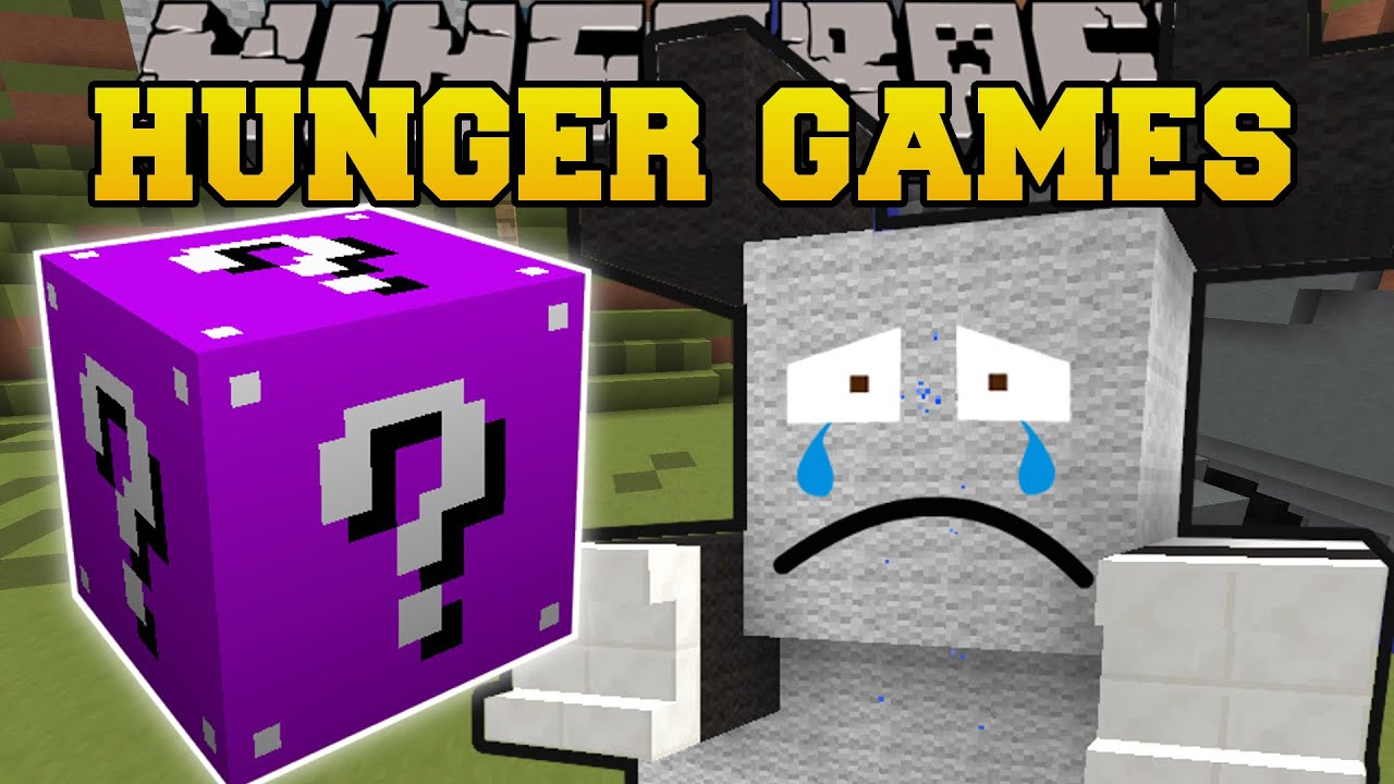 Minecraft: SAD PANDA LAND HUNGER GAMES - Lucky Block Mod - Modded Mini ...