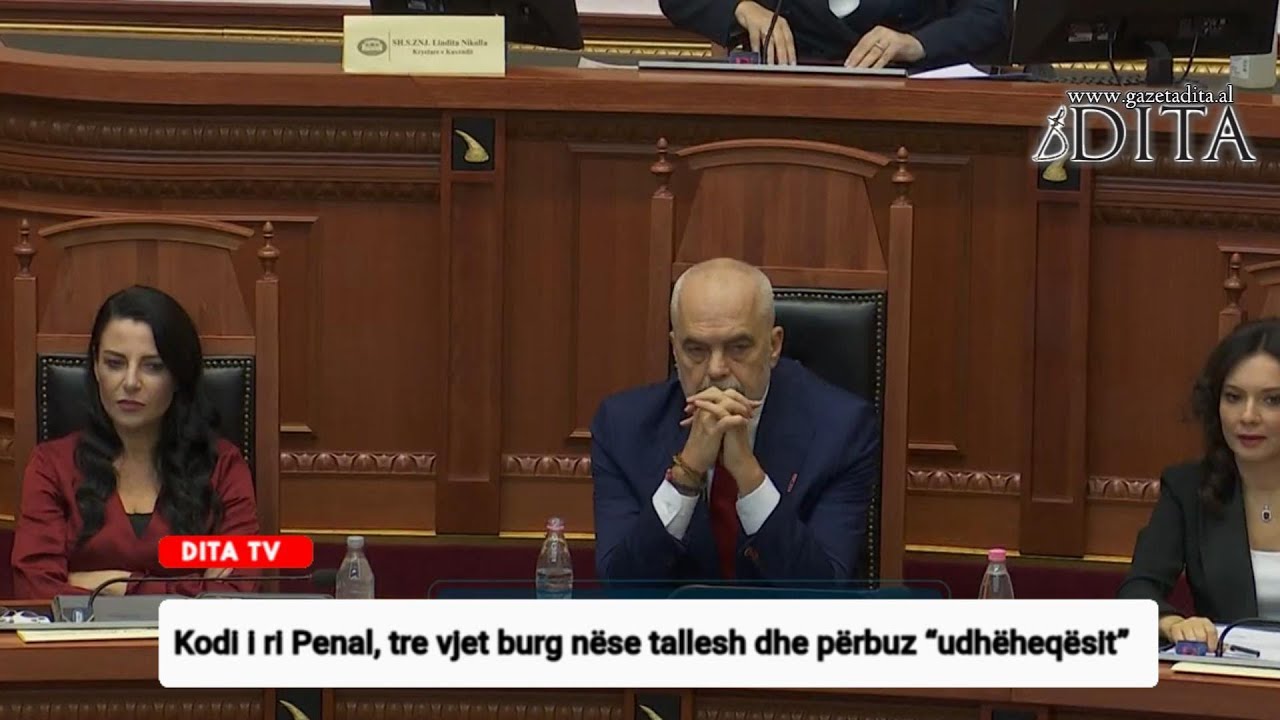 Kodi i ri Penal, tre vjet burg nëse tallesh dhe përbuz “udhëheqësit ...