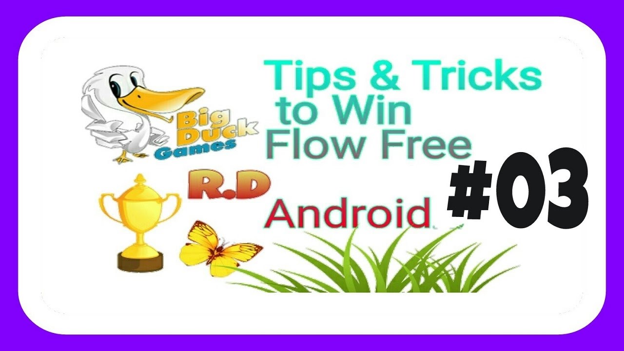 #03 Tips & Tricks to Win Flow Free Walkthrough Android - YouTube