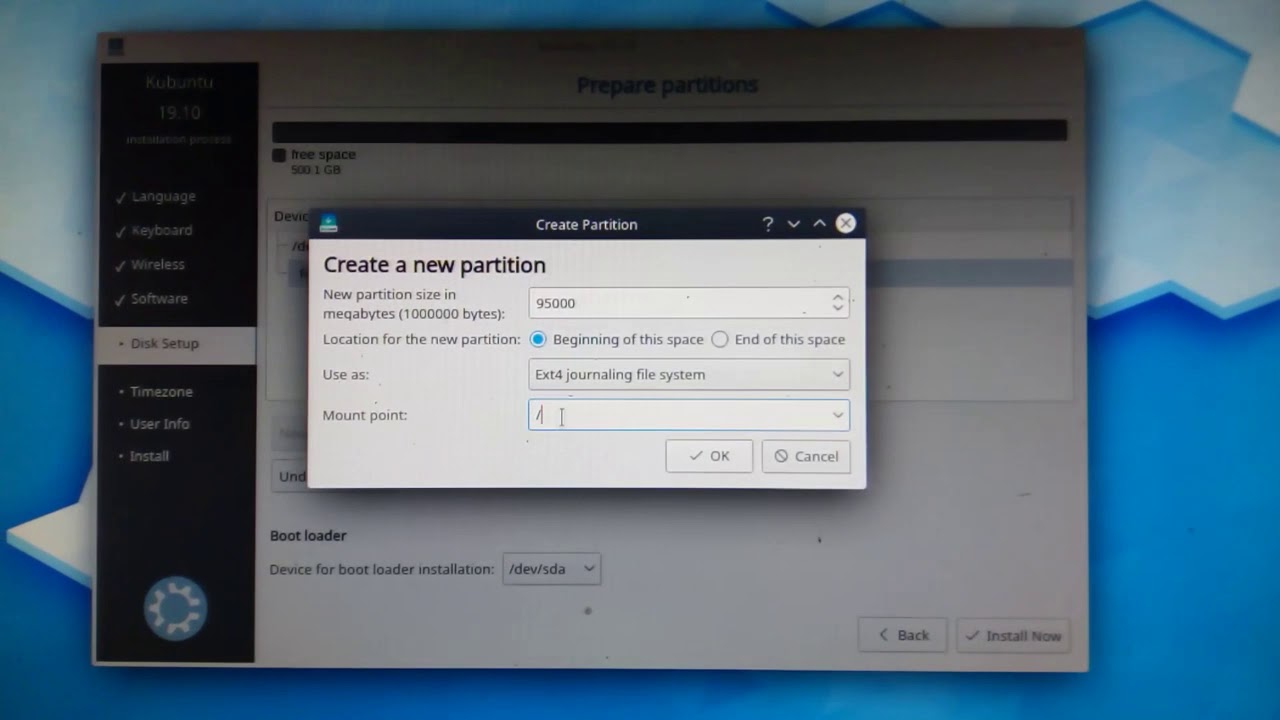 Kubuntu 19.10 Install In Tamil - YouTube