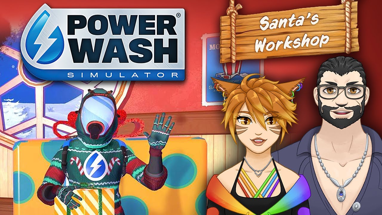 Cleaning Up After Santa & Elves! ~PowerWash Simulator: Santa's Workshop ...