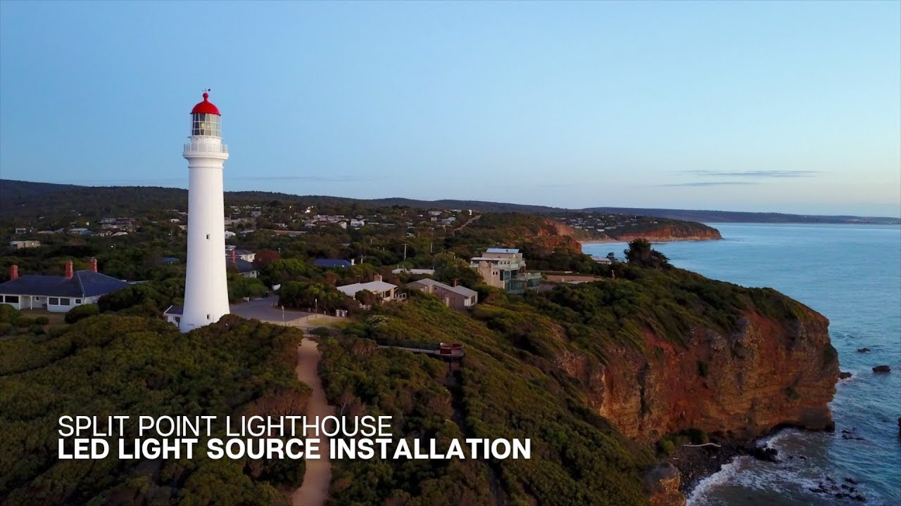 LED Light Source Installation | Split Point Lighthouse - YouTube
