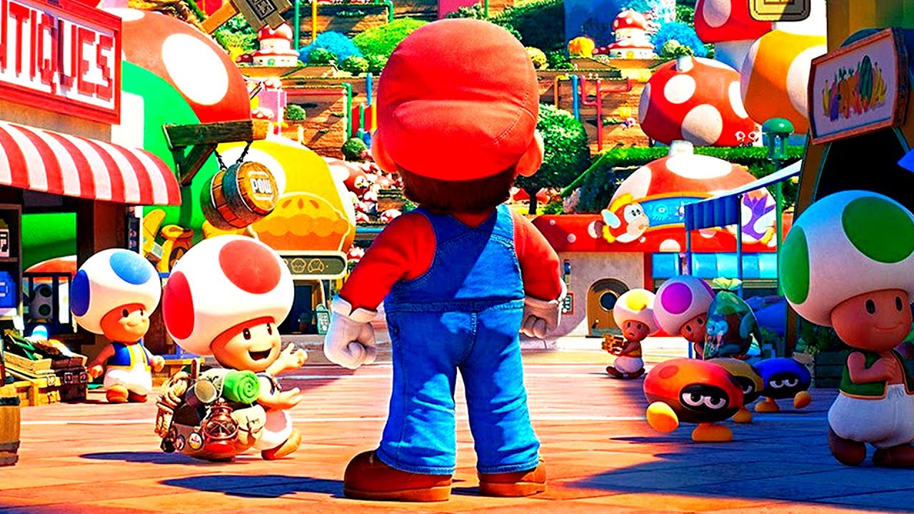 The Super Mario Bros. Movie Game 🔧 Toad Town - YouTube