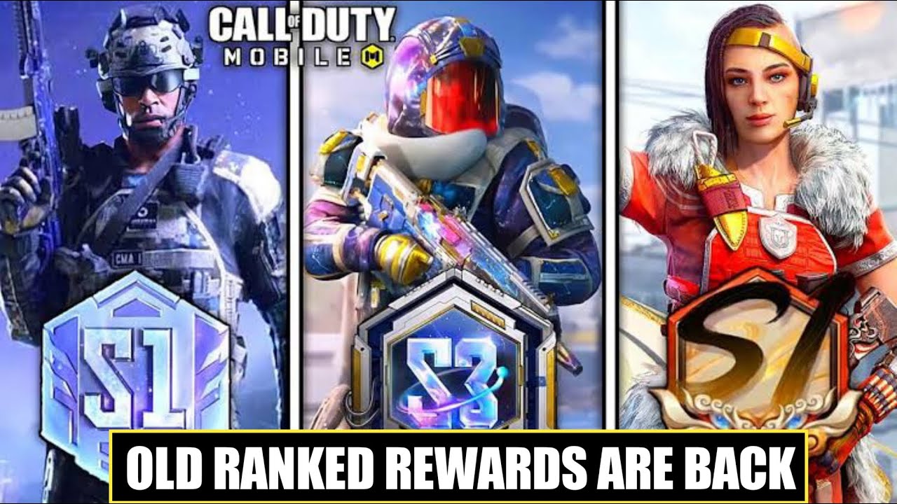 *NEW* Codm Old Ranked Series Rewards Are Back | Codm Test Server - YouTube