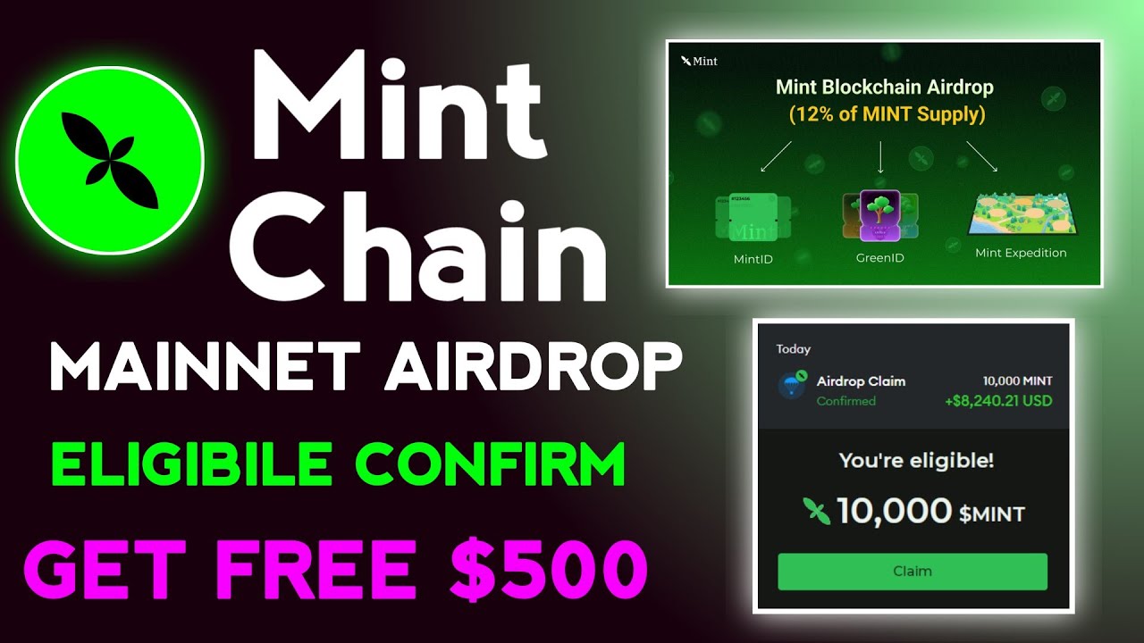 $500 Mint Chain Airdrop || Mint Chain Letest NFT Update || Guide Step ...