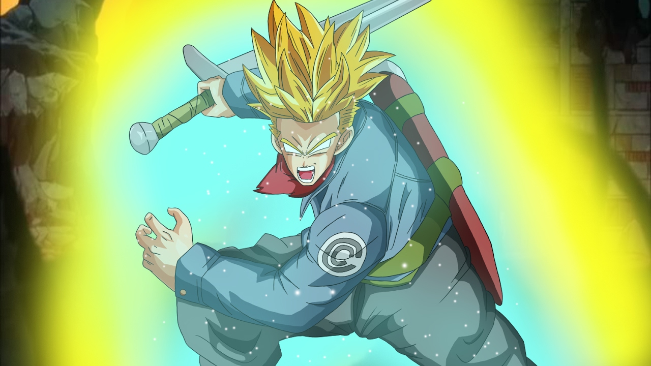 Speed Drawing Trunks SSJ Rage - YouTube