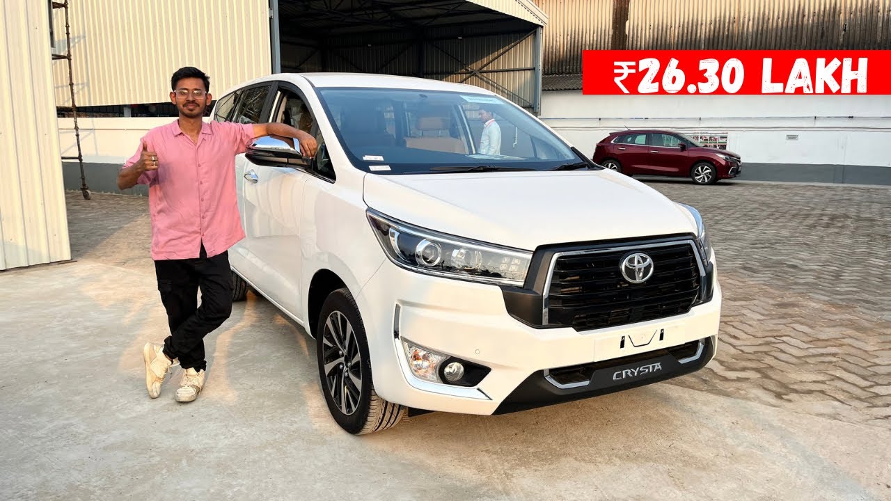 विधायक की Favourite गादी 😍 2024 Toyota Innova Crysta Facelift ZX Review ...