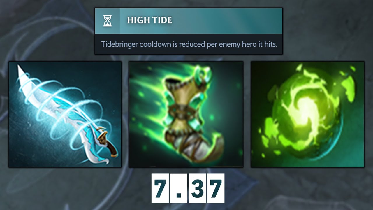 HIGH TIDE Refresher + Force Boots Raid Boss Kunkka Dota 2 - YouTube