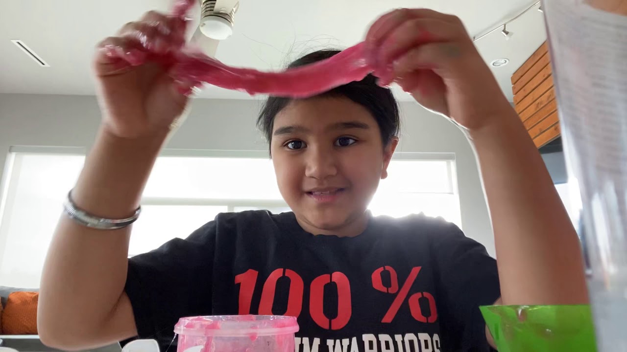 How make slime at home - YouTube
