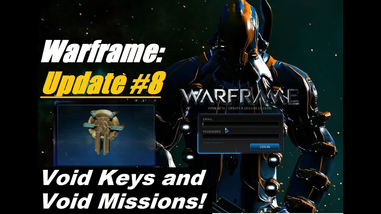 Warframe Update 8: Void Keys and Void Missons - YouTube