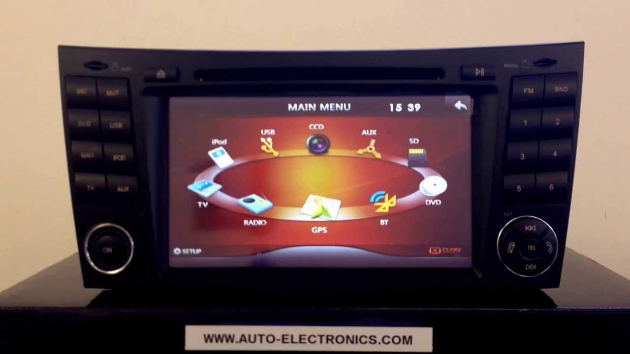 Veyron VNS-MBE Multimedia/Navigation Head Unit for Mercedes W211 E ...