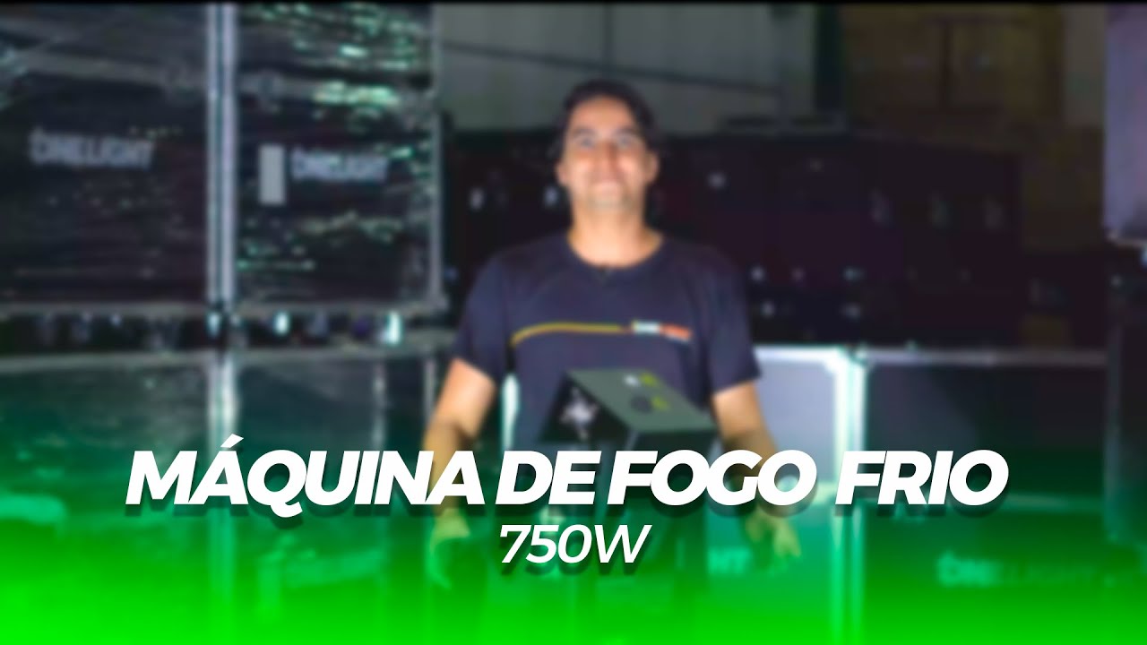MOVING DE FOGO FRIO ONELIGHT 750W - YouTube