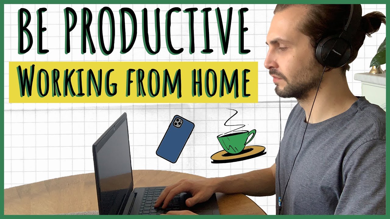 WORK FROM HOME ROUTINE (freelancer tips) | How to be productive and ...