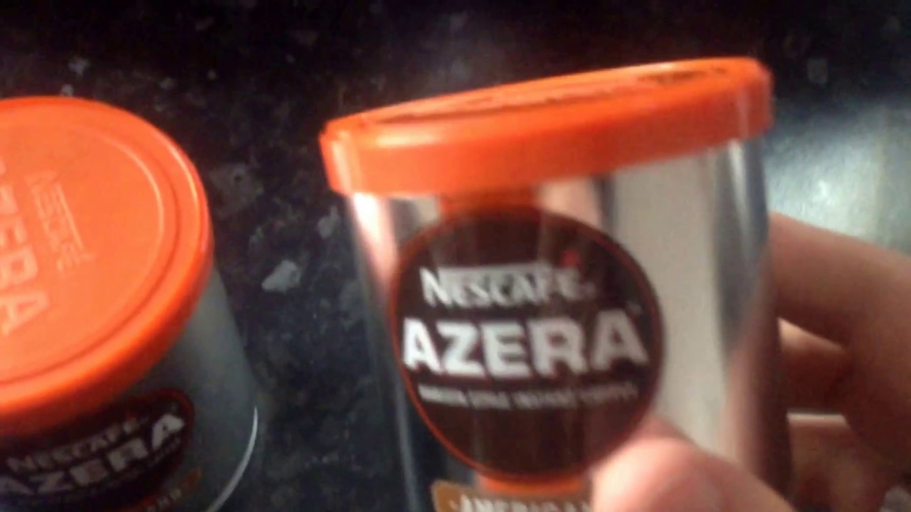 LUC DUDE Reviews Nescafé Azera Americano instant coffee. Parody not a ...