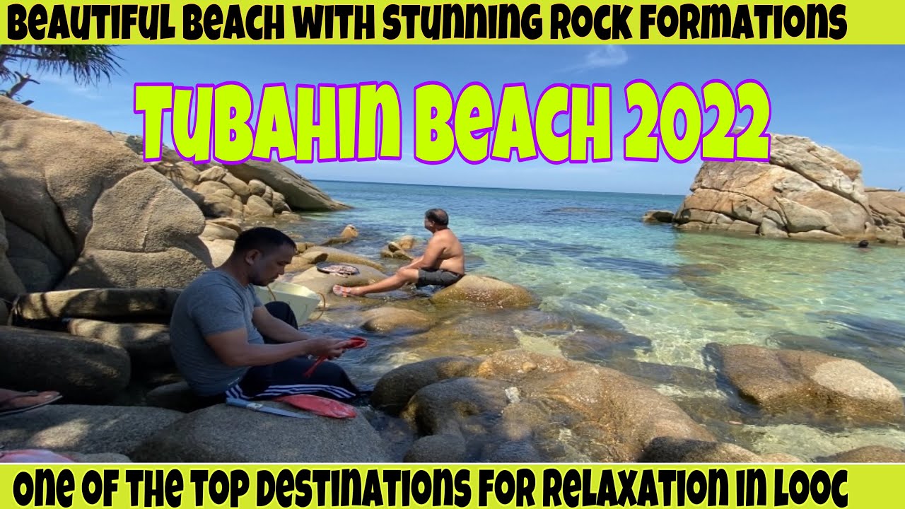 A Day in a Province of Lubang Island || Tubahin Beach + beautiful ...