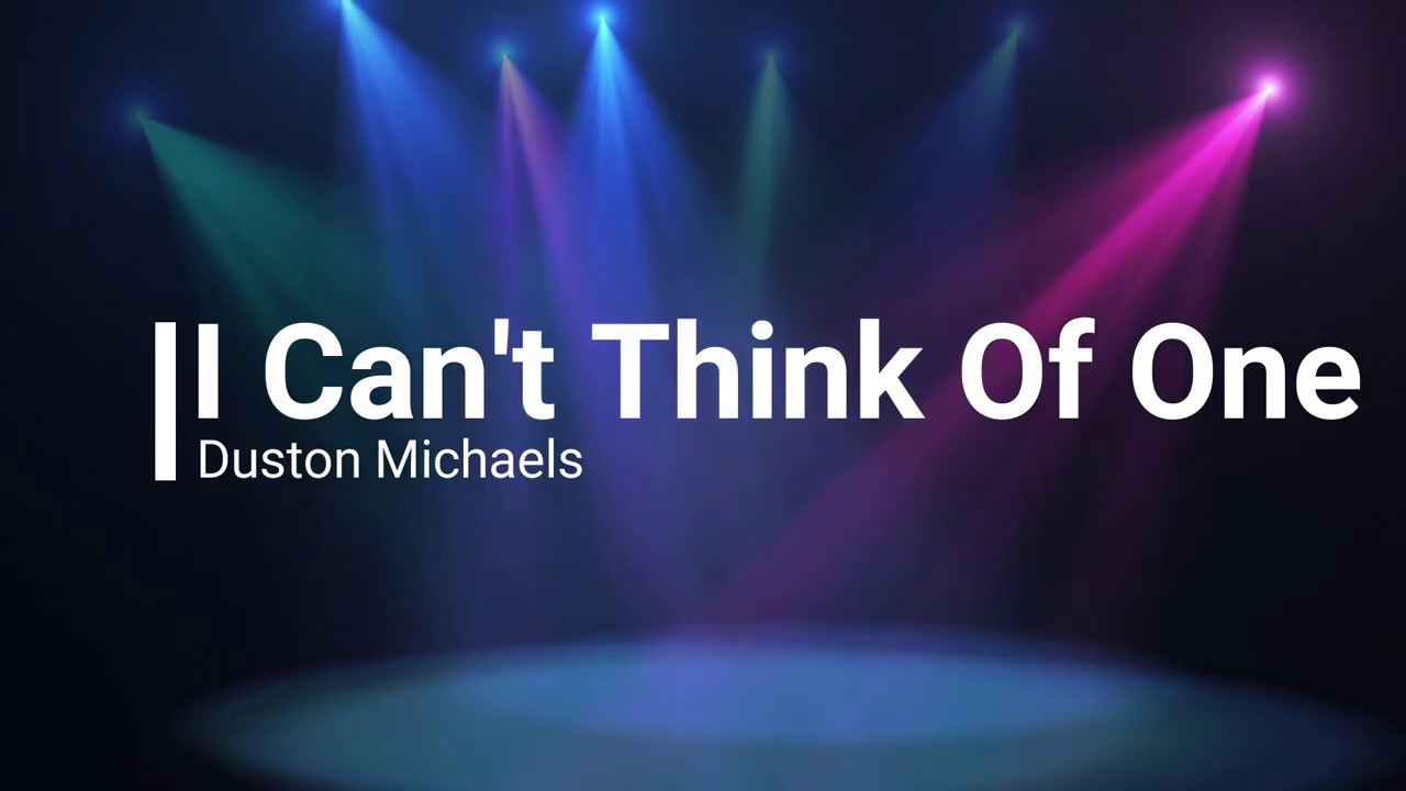 I can't think of one - YouTube