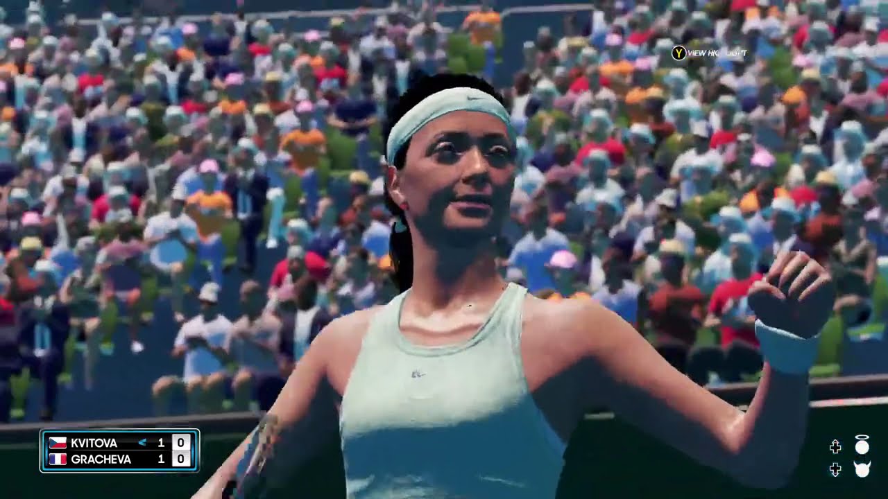KVITOVA VS GRACHEVA LIVE - INDIAN WELLS 2025 ROUND 1 #indianwells #wta - Gameplay - YouTube