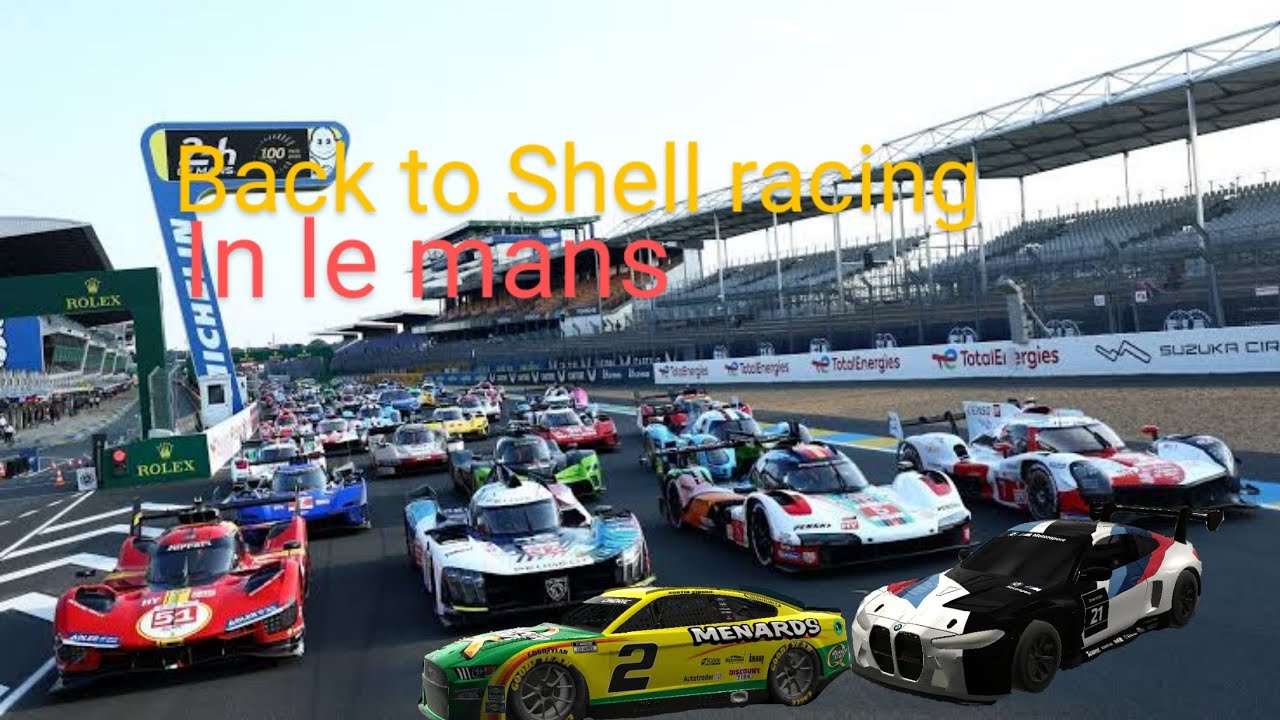 Shell racing in le mans we back to racing - YouTube