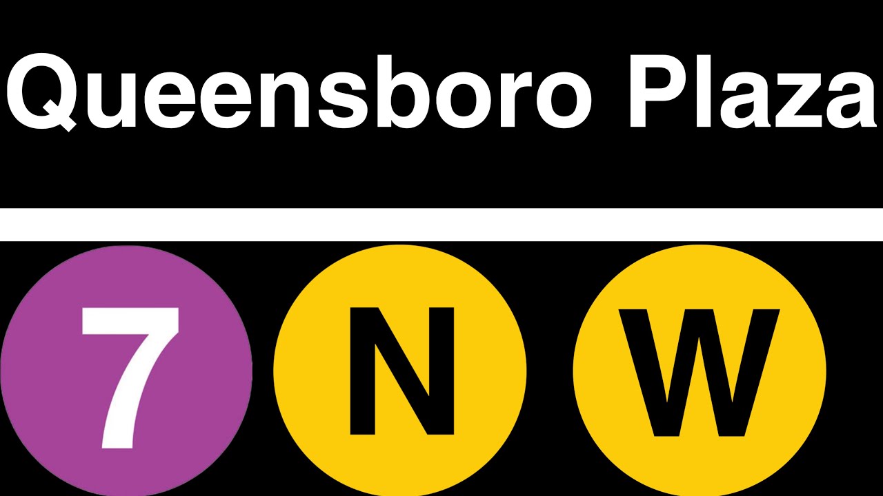 MTA 7, N, & W Trains at Queensboro Plaza - YouTube