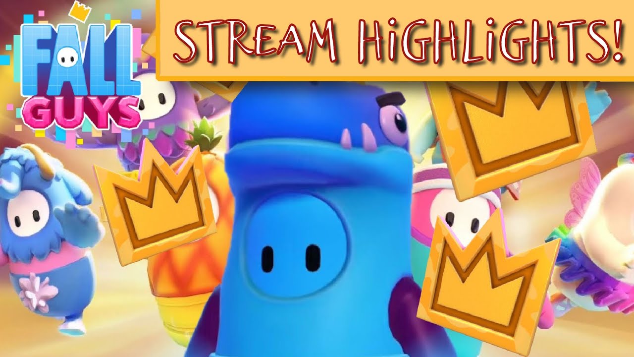 Fall Guys Stream Highlights - Win Compilation - YouTube