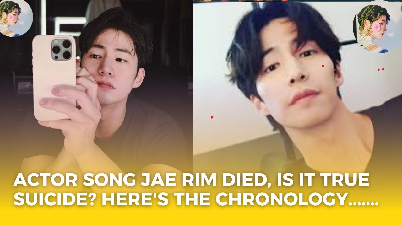 Actor Song Jae Rim Died, Is It True Suicide? Here's the chronology ...