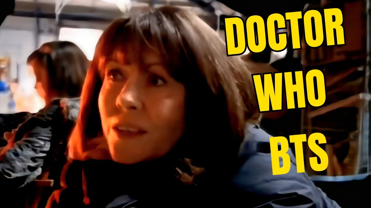 A Sweet Moment With Elisabeth Sladen Behind the Scenes on Doctor Who # ...