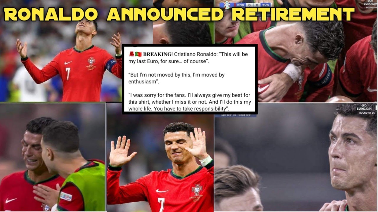 Breaking: Ronaldo retirement from International Football!! After ...
