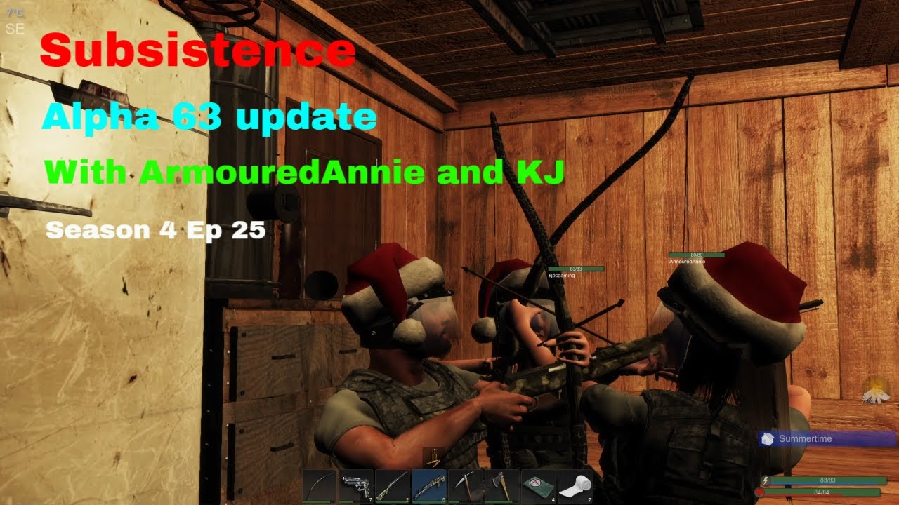 Alpha 63 Update Subsistence Multiplayer Livestream Season 4 Episode 25 ...
