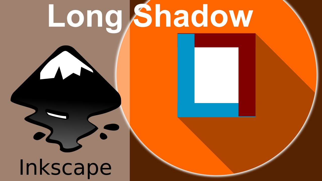 Long Shadow com o Inkscape - YouTube