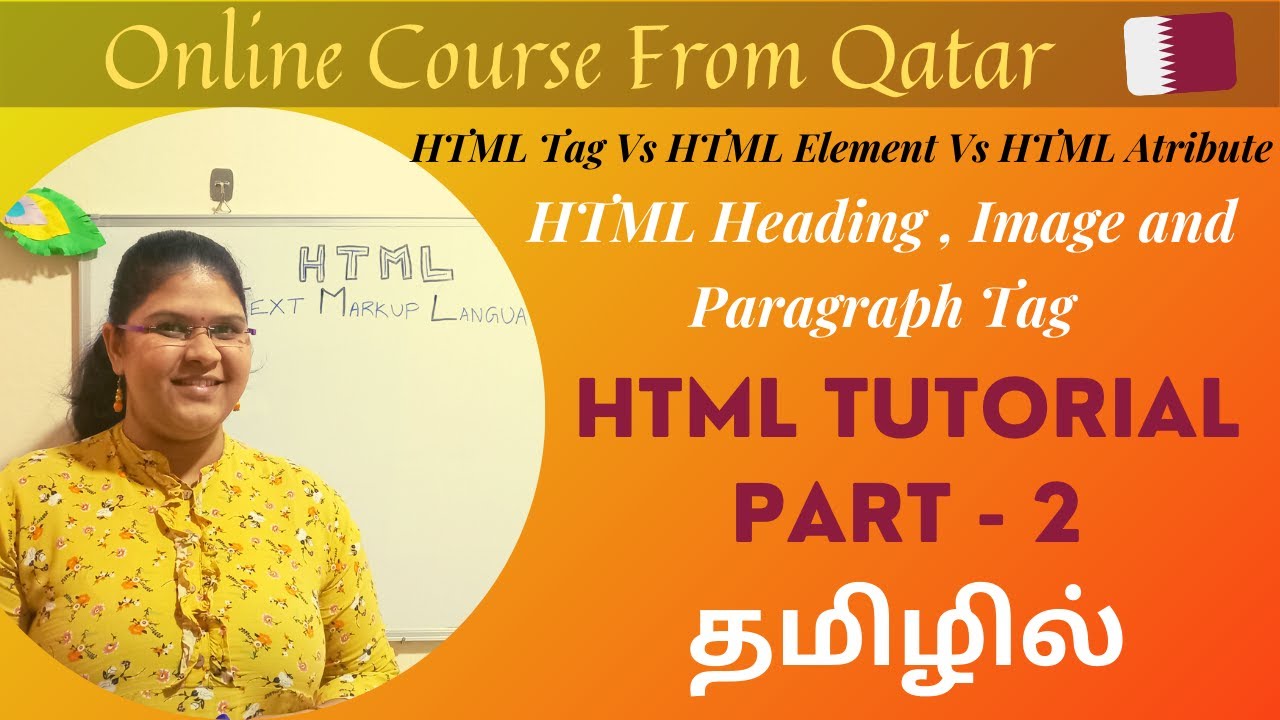 Html In Tamil HTML Tag Element And Attribute Image Tag In HTML Heading Tag Html In Tamil HTML Tag Element And Attribute Image Tag In HTML Heading Tag