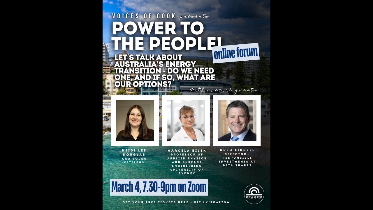 Power to the People: Do we need an energy transition? What are our ...