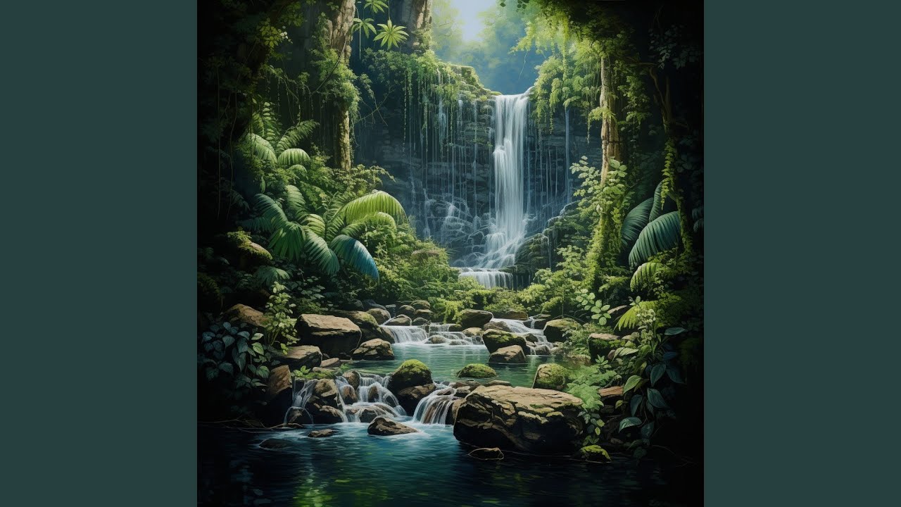 Harmonious Riverside Serenity: Waterfall Notes - YouTube