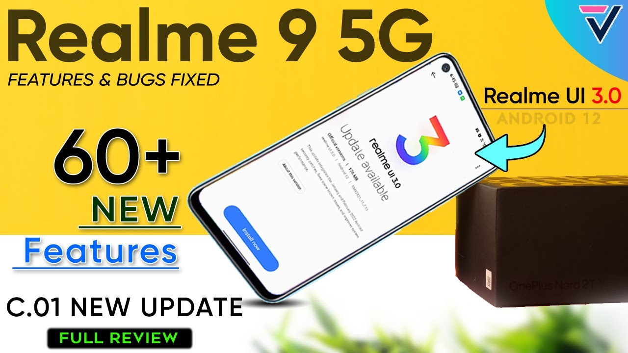 Realme 9 5G C.01 New Update Full Review | Realme 9 5G Jun C.01 Update ...