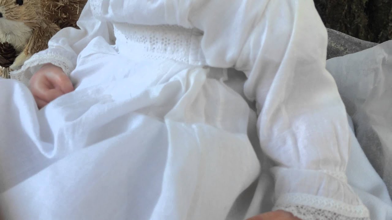 Unique Reborn Baby in Vintage Christening Gown! Rarely Seen Reborn ...