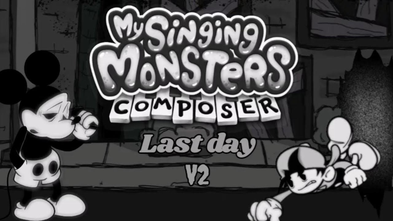 FNF vs Mickey mouse - Last day V2 - MSM composer - YouTube