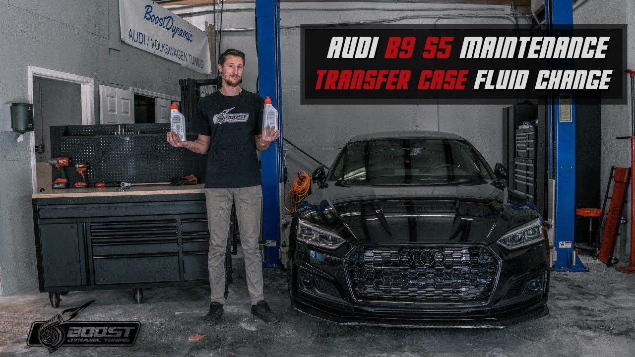 How To Change Transfer Case Fluid - 3.0t Audi B9 S5/S4/A4 - YouTube