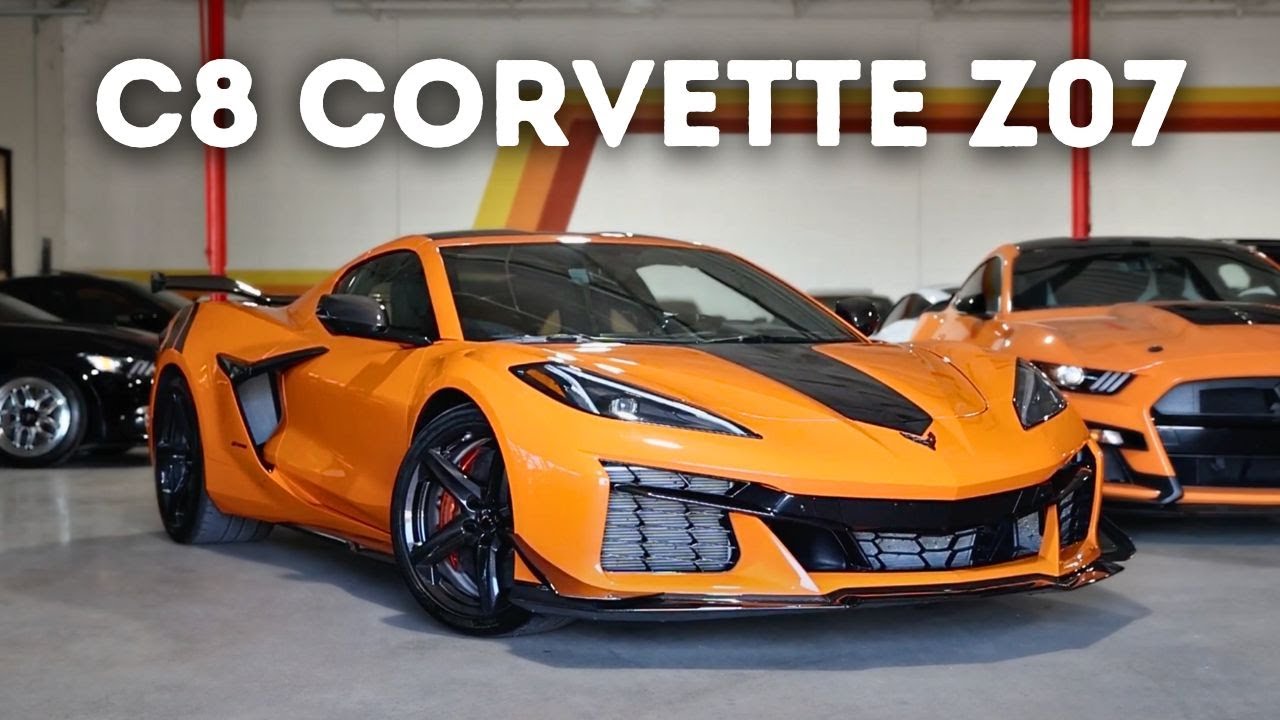 C8 Corvette Z06 with the Z07 Package - The Highest Optioned Corvette C8 ...