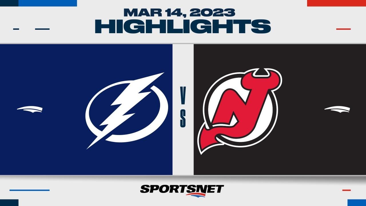 NHL Highlights | Lightning vs. Devils - March 14, 2023 - YouTube
