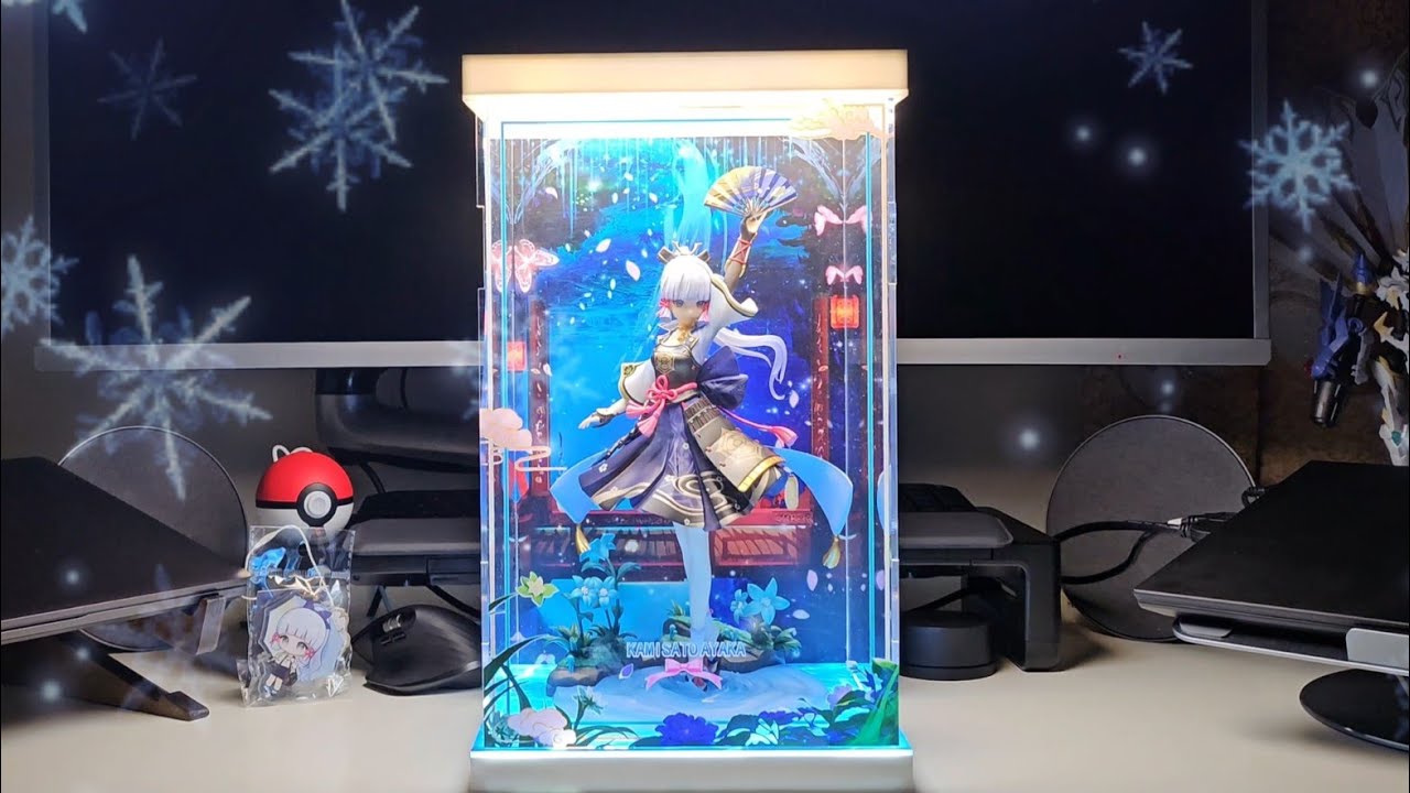 GENSHIN IMPACT - Frostflake Heron Kamisato Ayaka 1/7 Scale Figure - YouTube