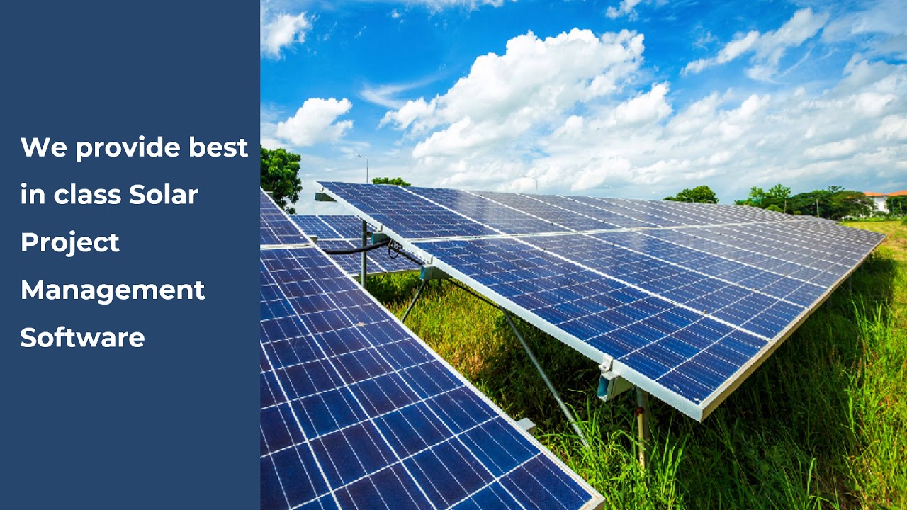 Solar Project Management Software | ProductDossier - YouTube