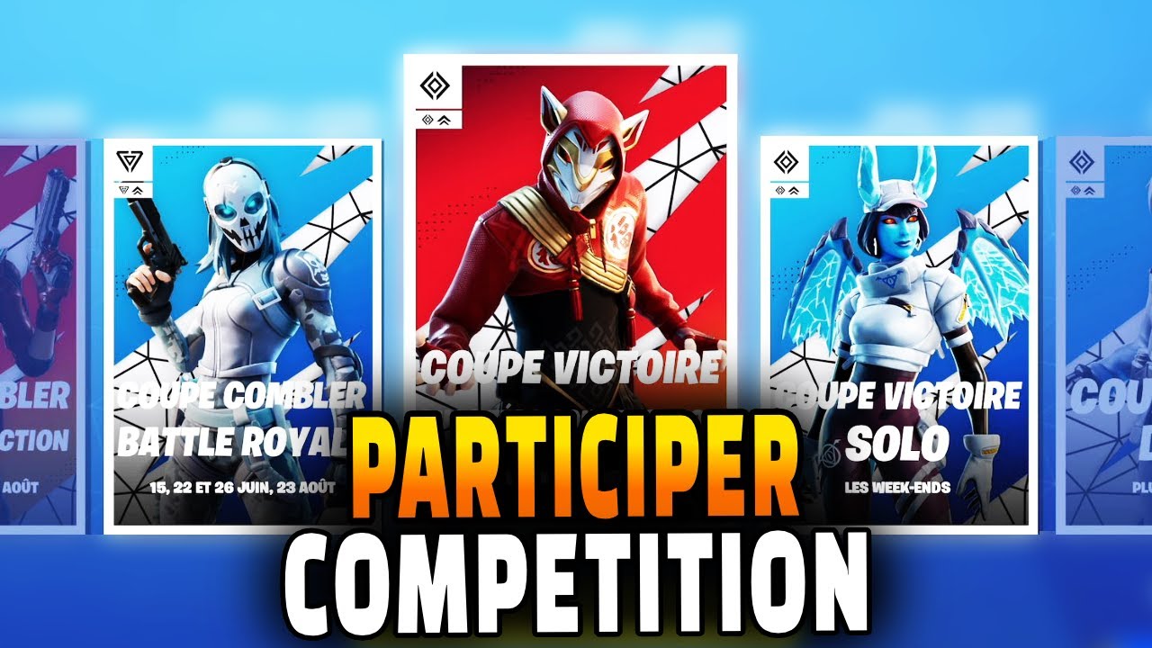 Comment Participer à TOUTES les COMPÉTITIONS de Fortnite Saison 3 (Cash ...