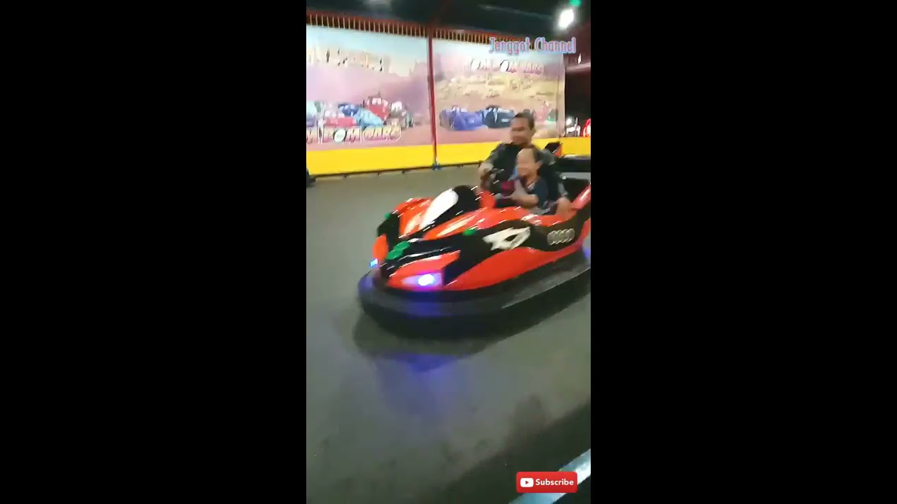 Bom Bom Cars di blitar park. - YouTube