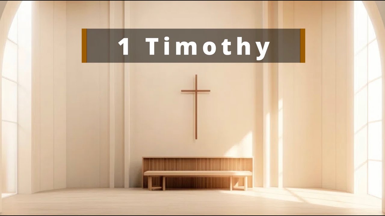 OBC - Bible Study. The book of 1 Timothy, Chapter 1, part 2 - YouTube