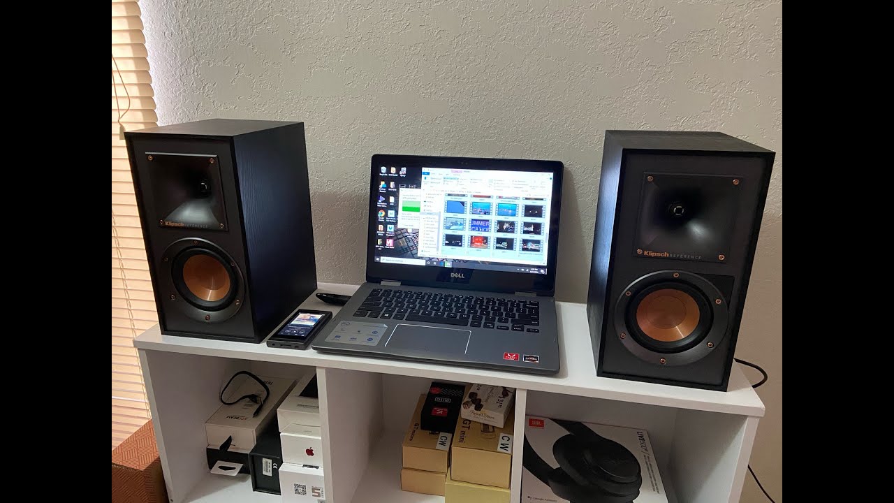 Klipsch R-41PM Bluetooth speakers! - YouTube