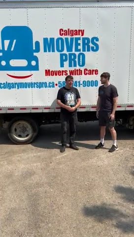 Another move, another happy client! Here's what they had to say about Calgary Movers Pro! - YouTube
