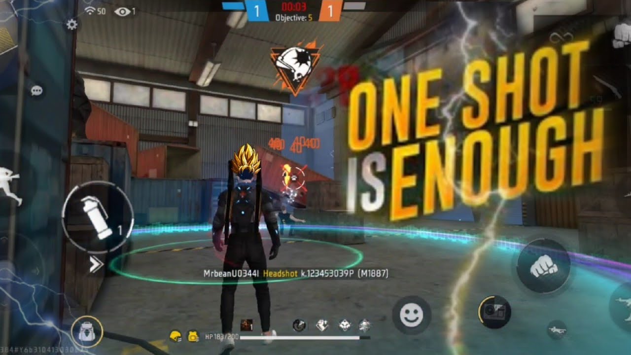 ONE SHOT IS ENOUGH | Mr bean | Gameplay | Headshot | One tap | Onetap ...