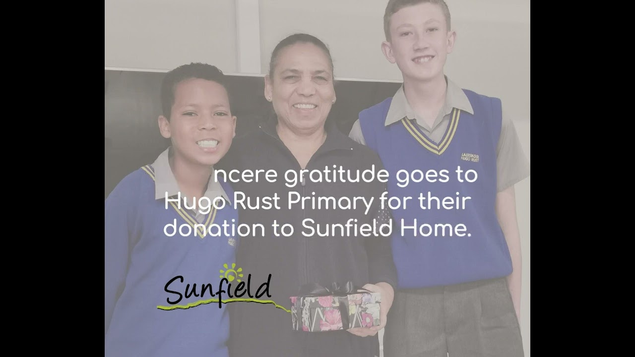 Hugo Rust Primary visits Sunfield Home - YouTube