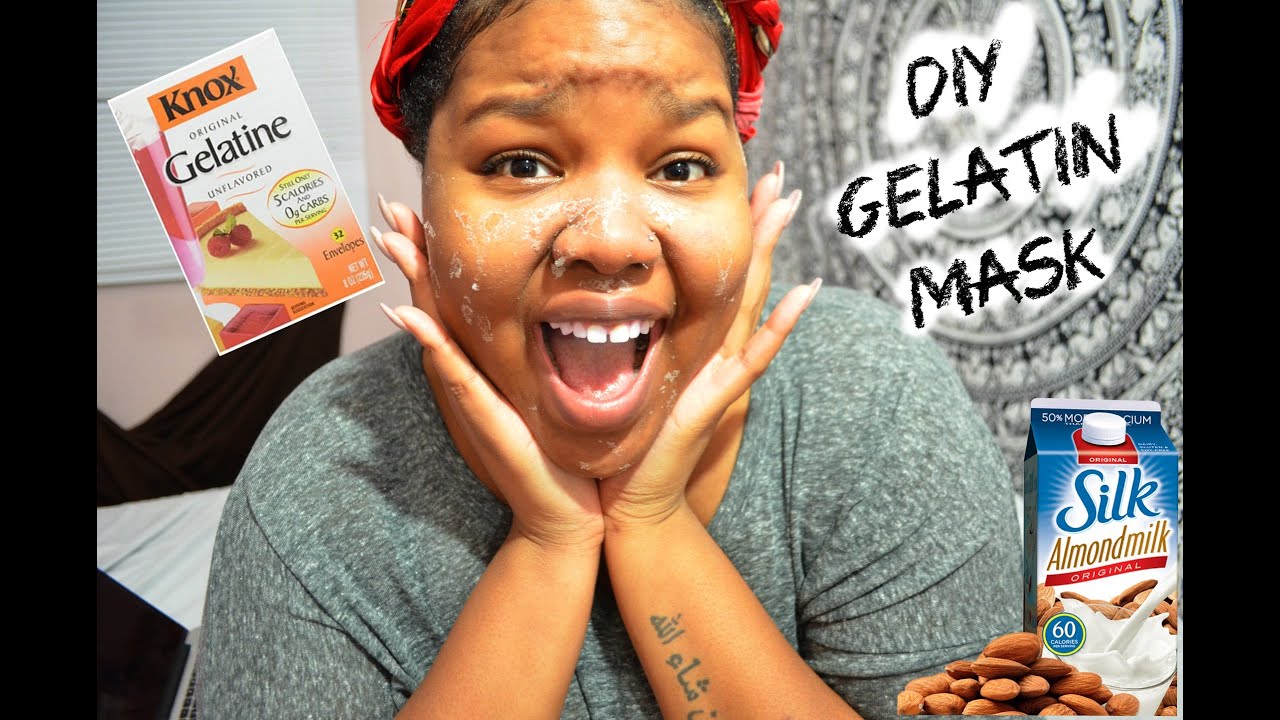 DIY Gelatin Mask | Black Head Removal - YouTube
